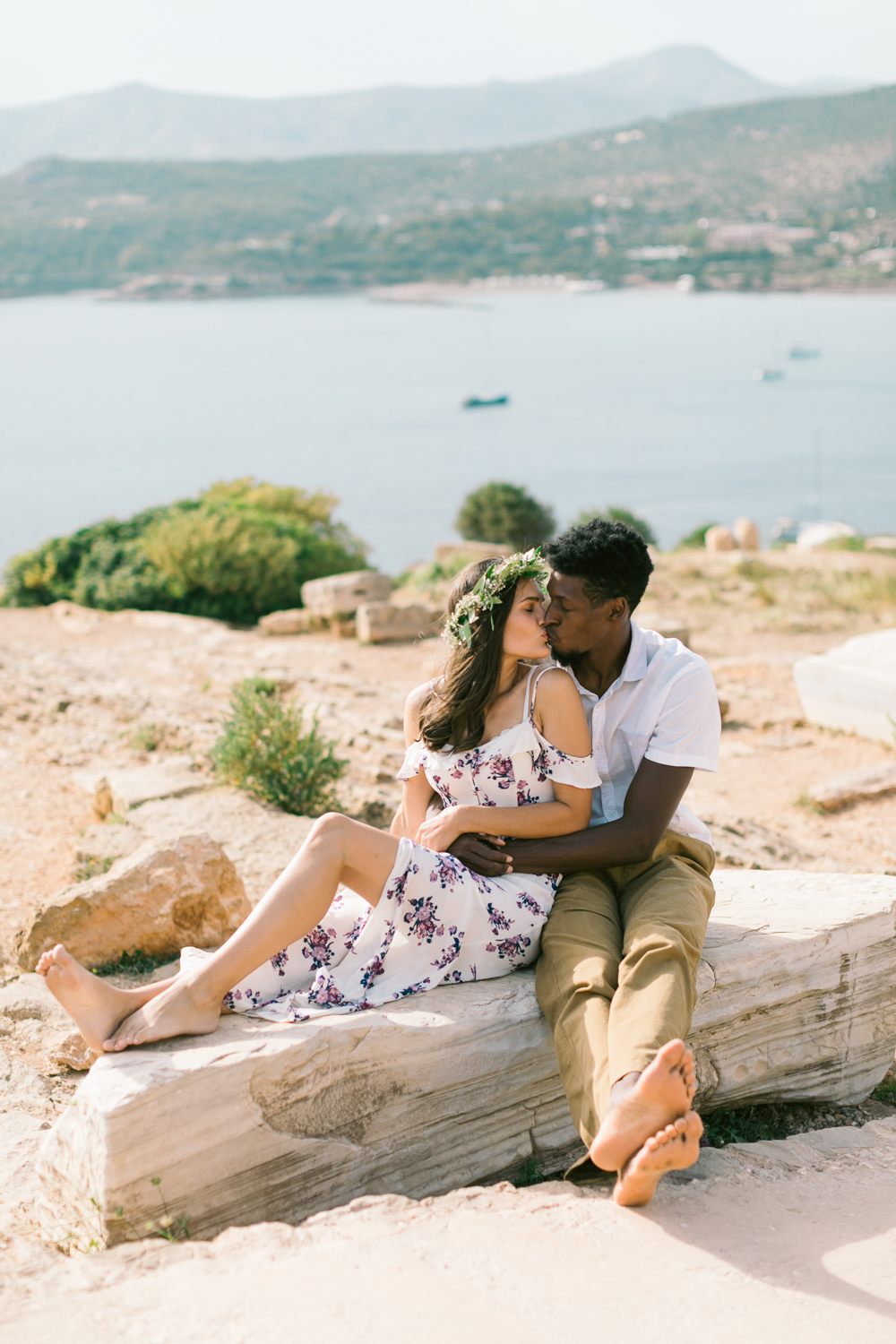Engagement photo shoot in Greece - photographer in Santorini, Mykonos ...