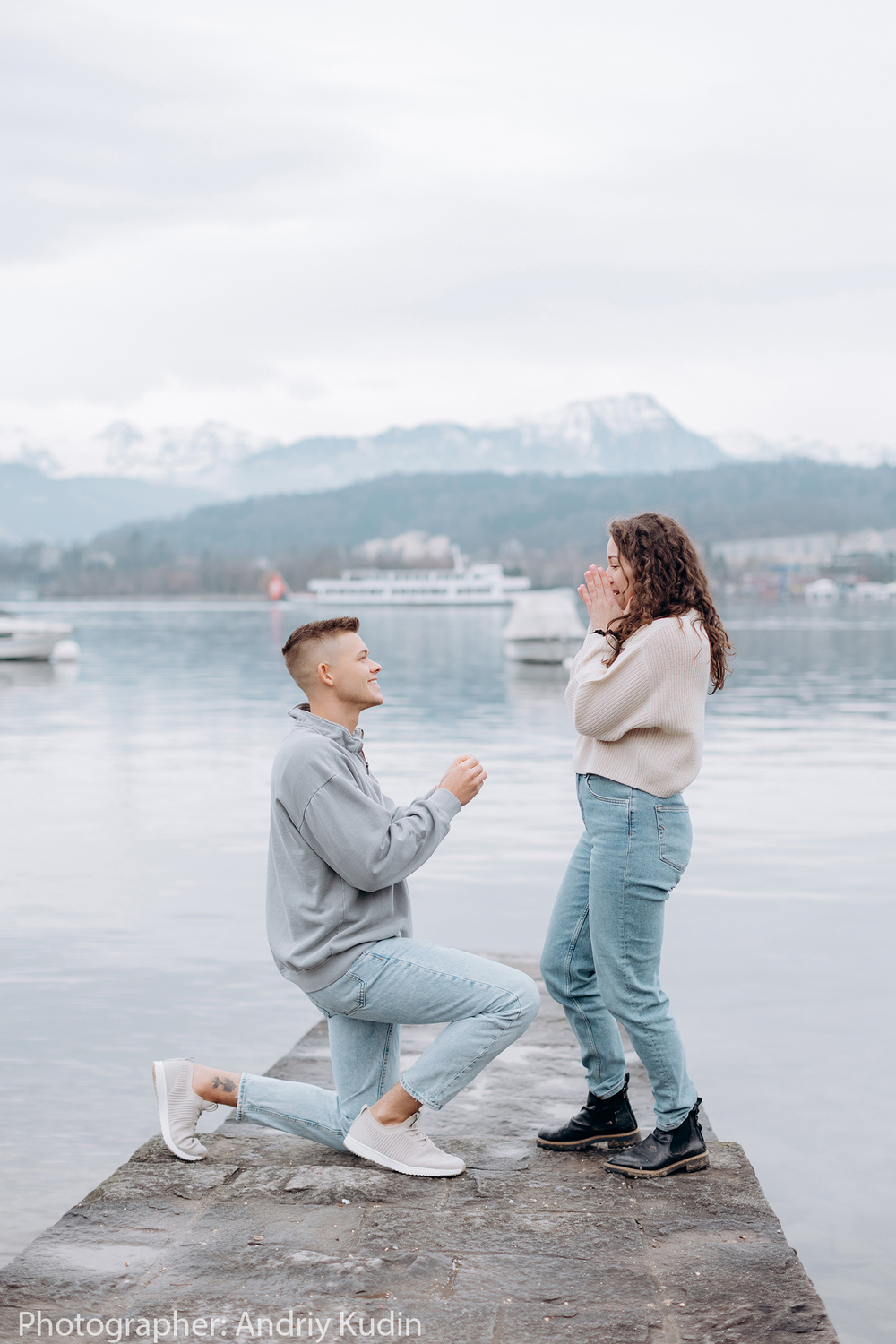 Proposal photoshoot in Lucerne