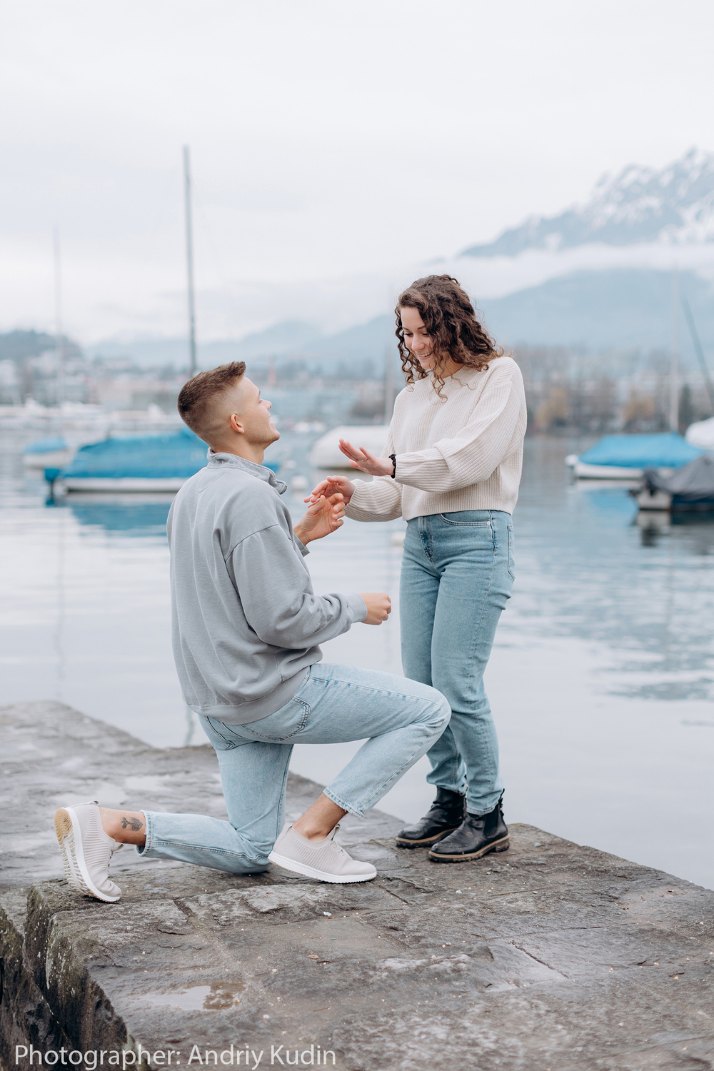Proposal photoshoot in Lucerne