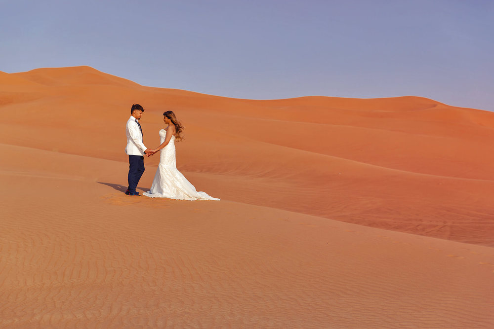 Best idea: Wedding desert photo shoot in dubai
