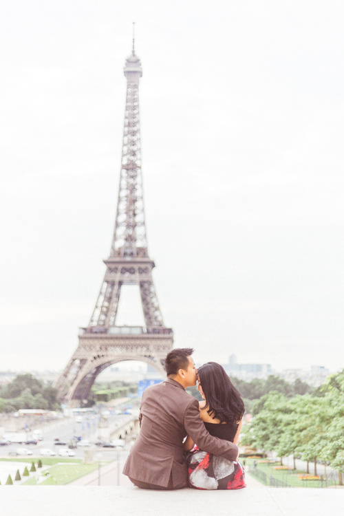 Eiffel Tower Love Story