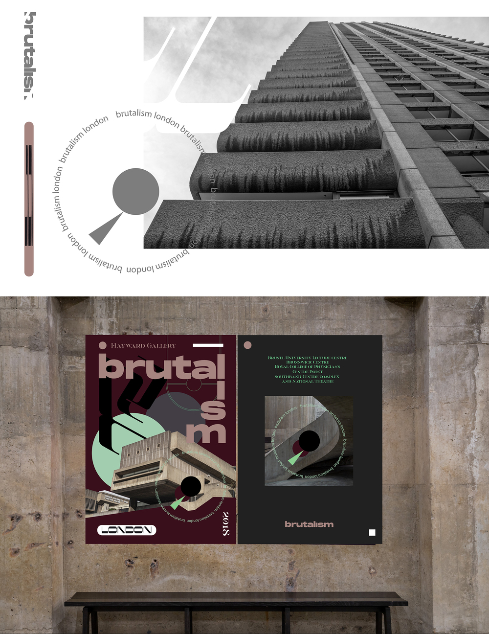 Brutalism posters
