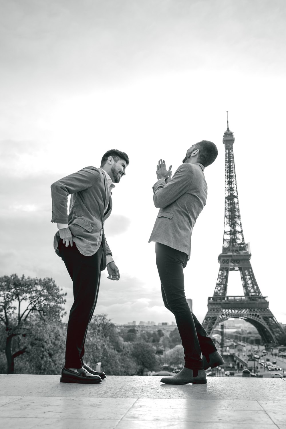 Bryan & Javier - gay surprise proposal photoshoot in Paris - Sneak Peek